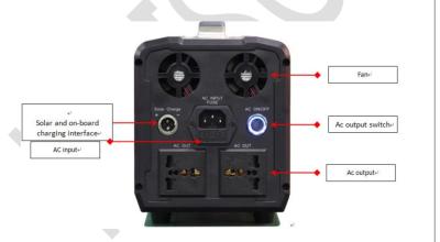 China OEM ODM LiFePO4 lithium battery 700W-UPS outdoor camping power bank fast charging power station lithium battery packs for sale