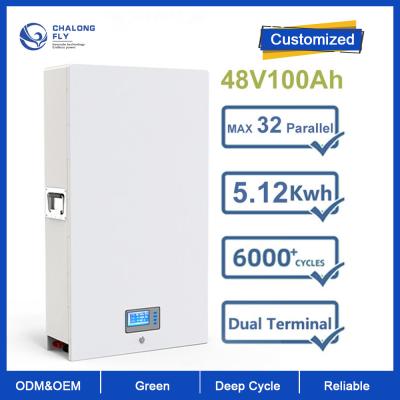 China LiFePO4 Lithium Battery OEM ODM 48V 100AH 200AH 300AH Powerwall Off Grid Household Solar Energy Power Storage Battery for sale