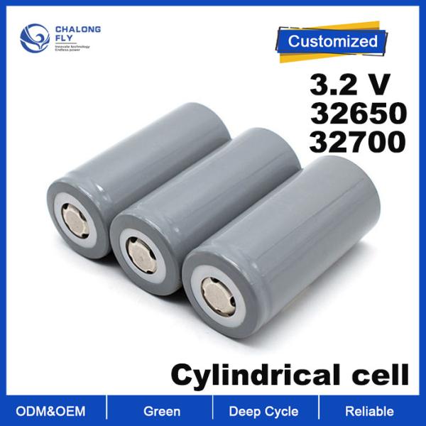 OEM ODM LiFePO4 lithium battery Un38.3 Cylindrical cell 32700 32650 Battery cells 3.2v 6000mah lithium battery packs