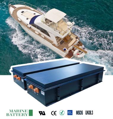 Cina OEM ODM LiFePO4 batteria al litio pacchetto batteria personalizzata per imbarcazioni elettriche EV marina per imbarcazioni elettriche / yacht in vendita