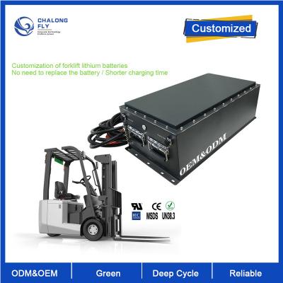 China Forklift Lithium Battery Pack Hochstrom 24V 48V 60V 72V 80V Lifepo4 mit Smart BMS zu verkaufen