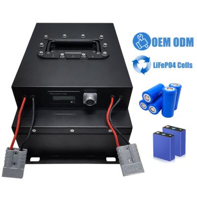 Cina LiFePO4 Batteria al litio Trattori elettrici Batterie personalizzate 48V 60V 72V 96V 300AH 600AH Camion elettrico Batteria agli ioni di litio in vendita