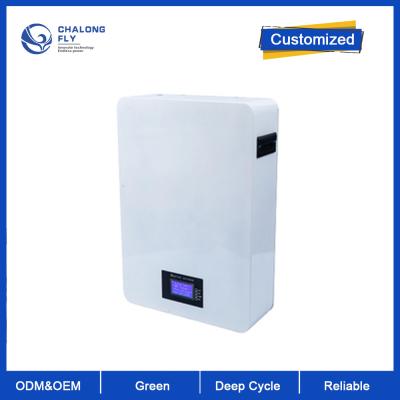 China An der Wand befestigter Batterie-Satz 5KWh 48V100Ah Powerwall des Lithium-Ionlifepo4 für Hauptsolarenergie-System zu verkaufen