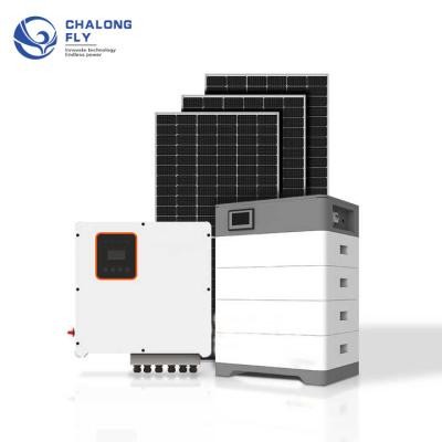 China CLF 48V Lithium Ion Battery 5KWH 10KWH 48V 100Ah 200Ah Hybrid Solar System Power Storage for sale