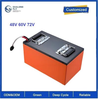 China 48V 60V 72V 52Ah 100Ah 150Ah Lifepo4 Lithium Battery Pack for Electric Motorcycle Scooter Tricycles Rickshaw Sightseeing Bus for sale