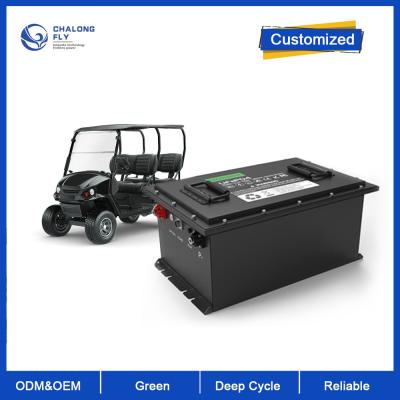 China CLF Electric Golf Carts LiFePO4 Lithium Battery Customized 60V 72V 96V Lithium Iron EV Battery Pack 100AH 200AH Battery for sale