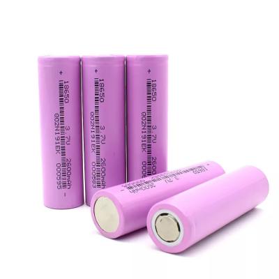 China LiFePO4 Lithium Battery OEM ODM 3.7V 2200mah 2400mah 2600mah 3000mah 18650 3600mah Li-ion Rechargeable Battery Cell for sale