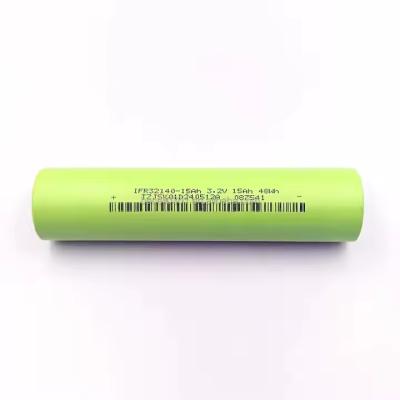 China Klasse A IFR32140 15Ah 3.2V 48Wh LiFePO4 oplaadbare lithiumbatterijen 32140 15000mAh fosfaat 32140 lithium-ionbatterijen Te koop