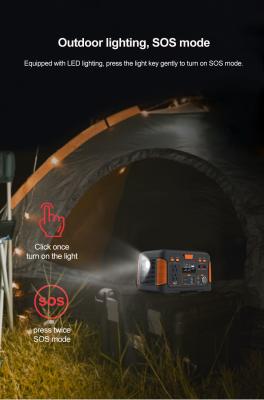 China 500W Portable Power Station with Solar Charging - Emergency Backup & Outdoor Camping for sale