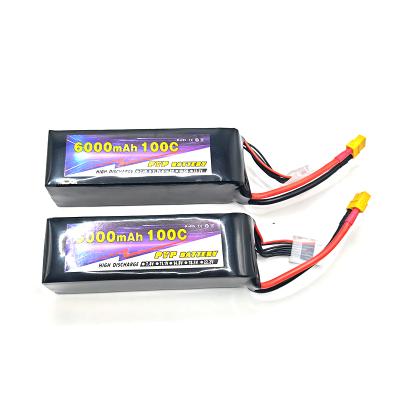 China 6000mAh 6S 22.2V 100C Drone Battery for UAV and FPV Applications with High Energy Density for sale