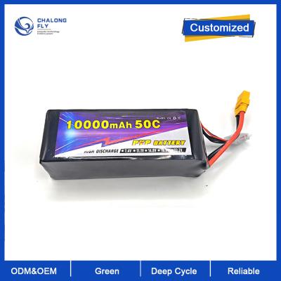 China 22.2V 6S 10000mAh High Rate Battery for FPV Drones and Off-Road Vehicles for sale