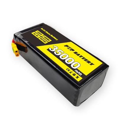 China 44.4V 35000mAh 10C High-Voltage Semi Solid State Drone Battery Pack with OEM/ODM Customization for sale
