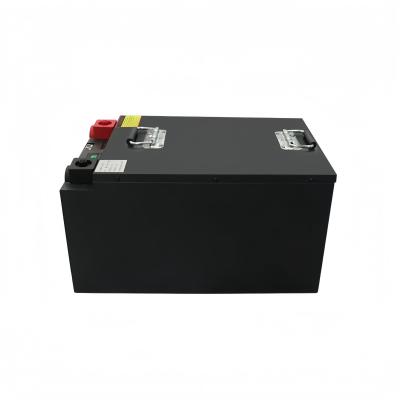 China Deep Cycle 12V 200AH 100AH Lithium Ion Lifepo4 Battery Pack with BMS Protection AGV Golf Carts Featuring LFP Anode for sale