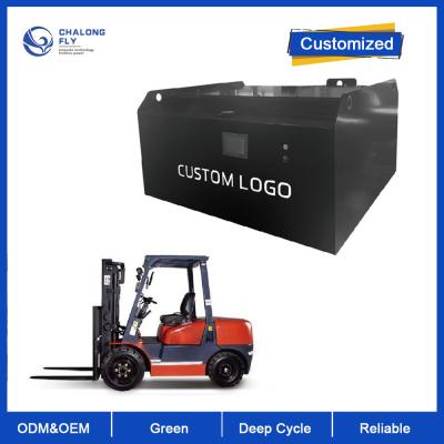 China 48V 380AH Lithium Ion Forklift Battery with 2000 Cycles for Enhanced Warehouse Efficiency for sale