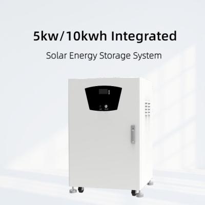 China LiFePO4 Lithium Battery OEM ODM 5KW 10KW Home Backup Battery Pack 48V 100AH 200Ah Solar Energy Storage Battery System for sale