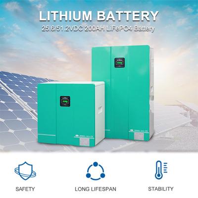 China Customized Lithium Ion Battery Pack LifePo4 24V 48V 200Ah Powerwall battery For Solar Home Energy Storage System for sale