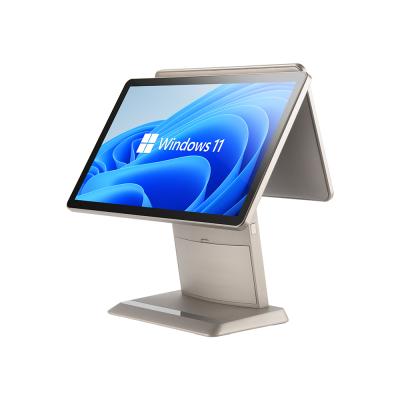 China Win I3/I5/I7 light Weight Design HD touch screen Pos Terminal Ultra thin aluminum alloy body for Retail Supermarket Restaurant for sale