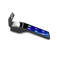 China Restaurant Android Handheld POS Terminal Barcode Scanner Thermal Printer Fingerprint NFC 4G Bluetooth for sale