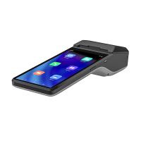 China Restaurant Android Handheld POS Terminal Barcode Scanner Thermal Printer Fingerprint NFC 4G Bluetooth for sale