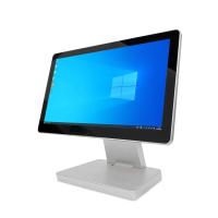 China Folding Android POS Terminal Dual 15.6''IPS Touch Screen Adjustable Stand Lightweight for sale
