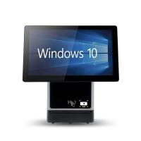 China 15.6 Inch Touch Screen Commercial POS System Win10 & Android Single / Dual Screen Machine for sale