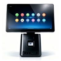 China Restaurant Android All In One POS System With QR Code NFC Reader Face Recognition for sale