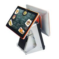 China 15.6 Inch Touch Screen POS Terminal Built-in Printer Win10 & Android Single / Dual Screen for sale