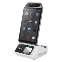 China Desktop Self Payment Kiosk Android POS Terminal With 58mm Printer NFC Barcode Reader for sale