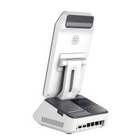 China Desktop Self Payment Kiosk Android POS Terminal With 58mm Printer NFC Barcode Reader for sale