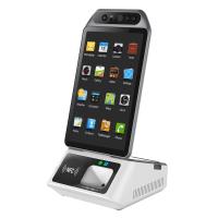 China Retail / Catering Facial Recognition Terminal Self Service With Thermal Printer NFC QR Code Reader for sale