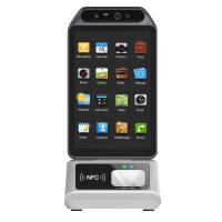 China Retail / Catering Facial Recognition Terminal Self Service With Thermal Printer NFC QR Code Reader for sale