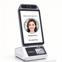 China Retail / Catering Facial Recognition Terminal Self Service With Thermal Printer NFC QR Code Reader for sale