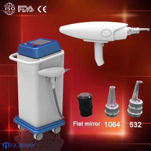 China 400mJ Q Switched ND Yag Laser Machine For Permanent tattoo Removal for sale