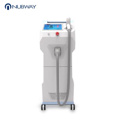China Newest tech beauty salon use vertical 808nm diode laser permanent hair removal machine for sale