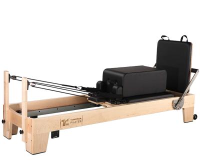 Chine Classic Professional Reformer Base Wooden Combo Chair Cadillac Reformer Pilates Gym Wooden Base à vendre