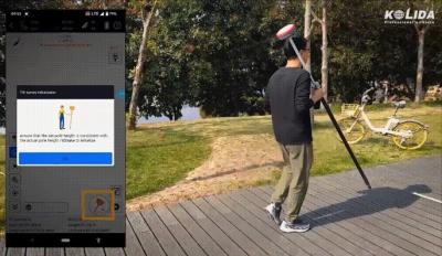 China El receptor Kolida K6 Gnss combina la pantalla de imagen en tiempo real con Rtk Dgps en venta