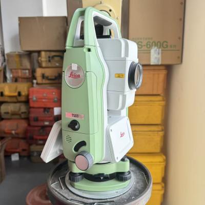 China Leica TS03 Total Station with 1G Mass Data Storage, ±3 Arc Minutes Accuracy, and IP66 Dust and Water Resistance for sale