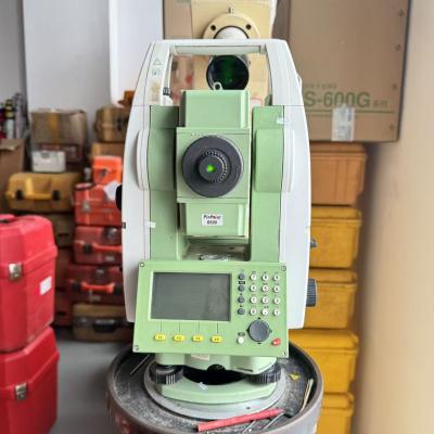 China Used Leica TS09 Total Station with 1000m Non Prism Distance and IP66 Rated Dust and Water Resistance Including Internal Flash Memory and External SD Card for sale