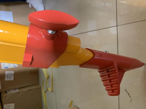 Durable Wooden tripod for Total Station, Automatic Level, GPS with Red Color