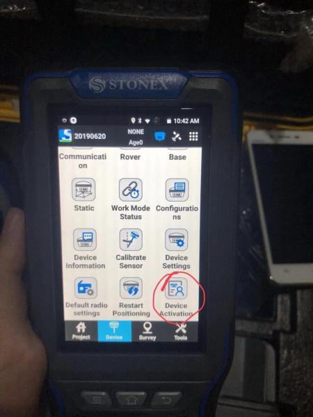 Surevy 소프트웨어 중국 상표 CHC GNSS RKT Landstare 소프트웨어 등록 부호를 도착하십시오