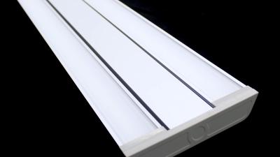 China Lighting 2 Pack Linear LED High Bay, 2FT, 110W, 400W HID Replacement, 15,400 LM, 5000K Daylight, Dimmable 1-10V, Damp Rated, Com for sale
