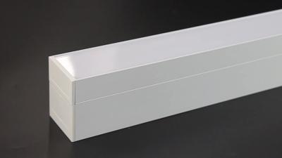 China 0/1-10V Dimming Aluminium Led Linear Indoor Lighting fixture 6ft Surface Mounted or Pendant Lighting system 80W for Commercial for sale