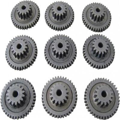 China Customized high precision powder metallurgy sintering double spur gear for sale