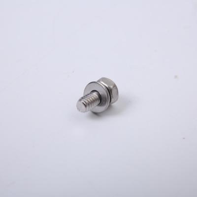China De vernikkelde Reeks van Koolstofstaalschroeven M3M4M5M6 Pan Head Combination Screw Three Te koop