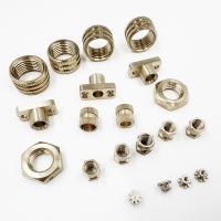 China Brass CNC Precision Components , Turned Brass Parts Machining for sale