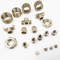 China Brass CNC Precision Components , Turned Brass Parts Machining for sale
