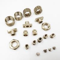 China Brass CNC Precision Components , Turned Brass Parts Machining for sale