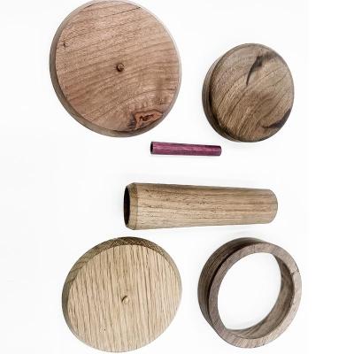 China Houten Snel Prototype die Zwarte de Kalenderbasis machinaal bewerken van de Okkernootlijst Te koop