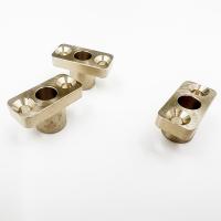 China Brass CNC Precision Machined Components Copper Nut Copper Column Customized for sale
