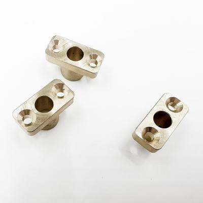 Cina La colonna di rame del rame del dado delle componenti lavorata precisione d'ottone di CNC ha personalizzato in vendita